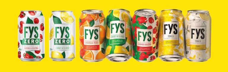 FYS GANHA NOVAS VERSÕES ZERO SEM AÇÚCARES E SEM CALORIAS - Mesa de bar